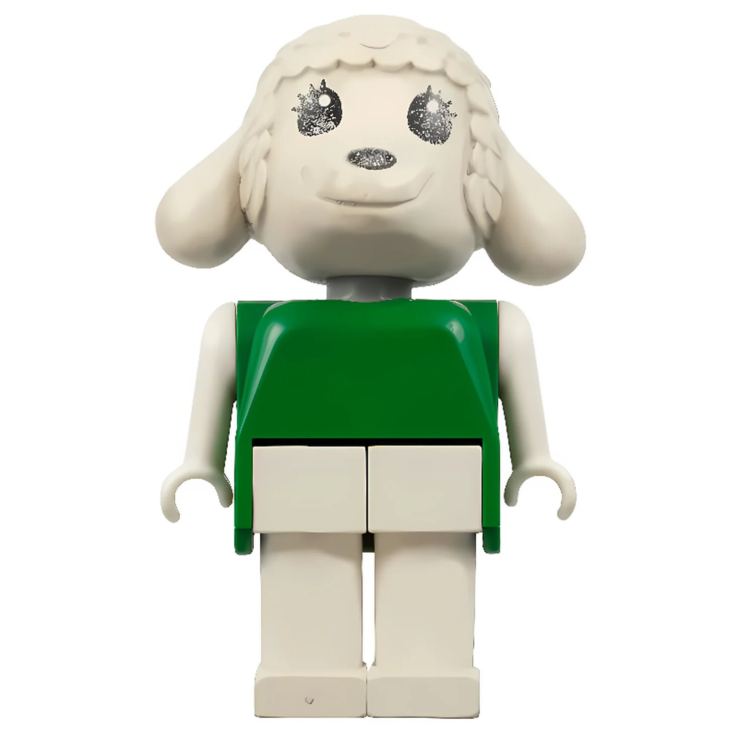 Минифигурка Lego Fabuland Lamb - Lulu Lamb, Green Top fab7b U