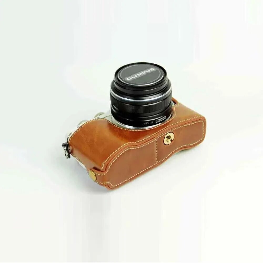 Чехол для Olympus EPL7/8/9/10 из искусственной кожи, Brown