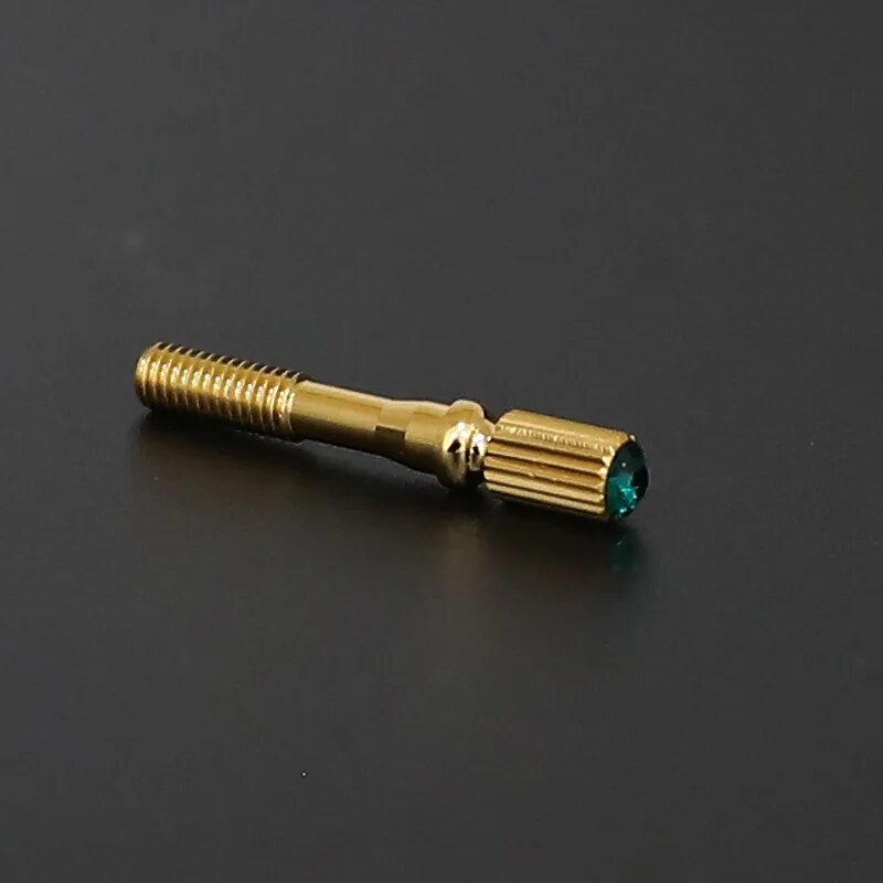 Металлическая лигатура для духовых инструментов, 24K золото, emerald