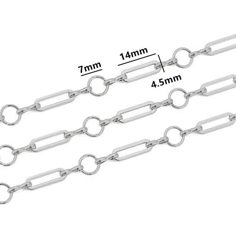 Цепь из нержавеющей стали Steel-J, 1 метр