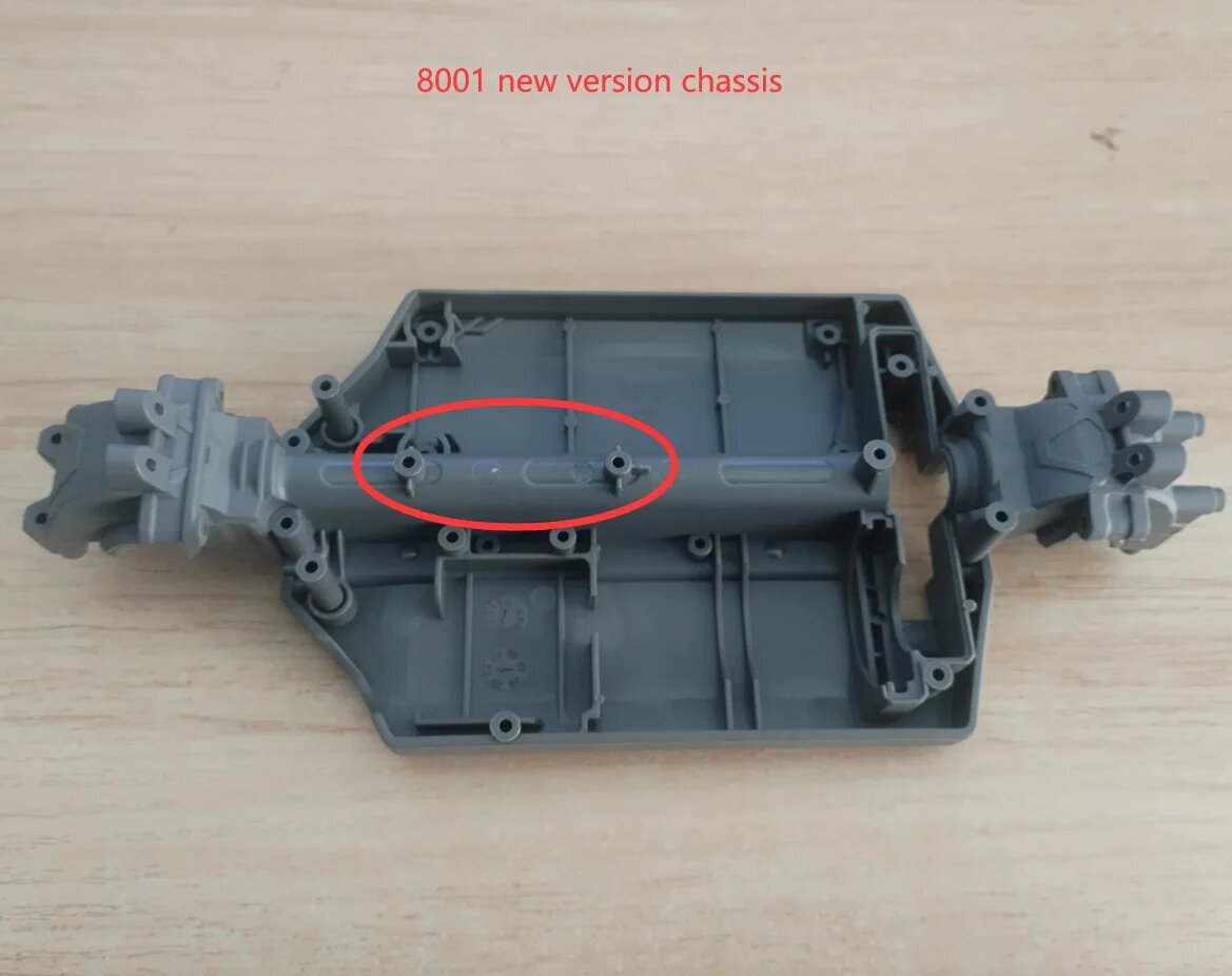 Шасси для RC-автомобиля SCY 8001 new version chassis