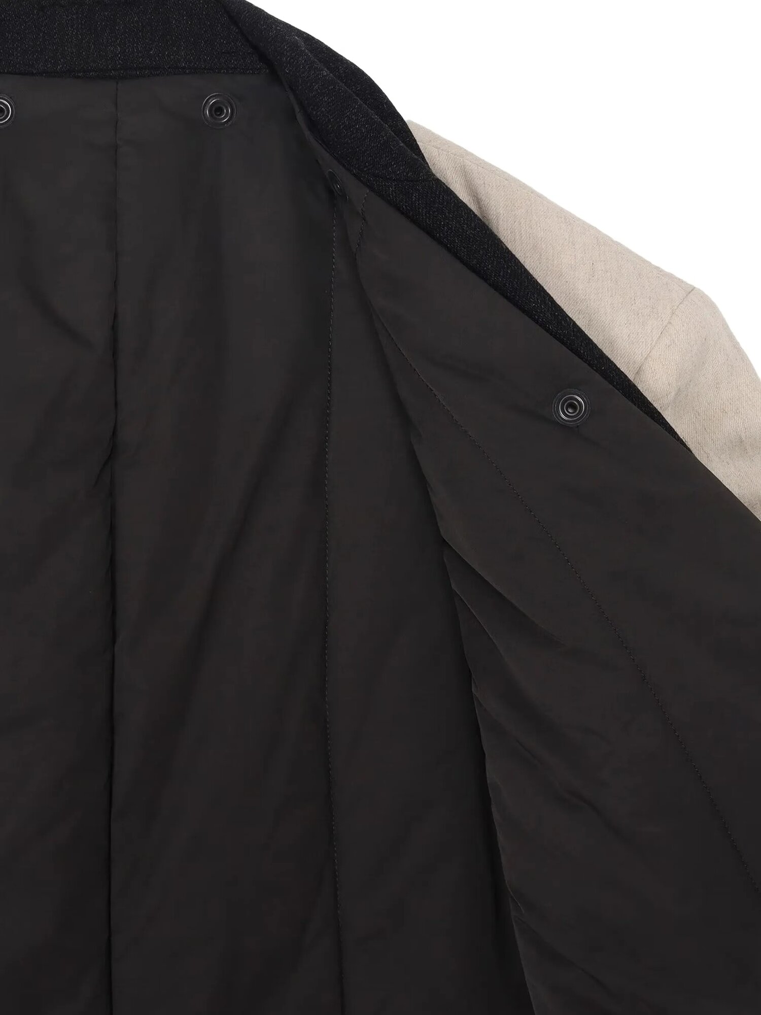 Пальто Yohji Yamamoto Reversible button-fastening coat, размер L, разноцветный — фото 1