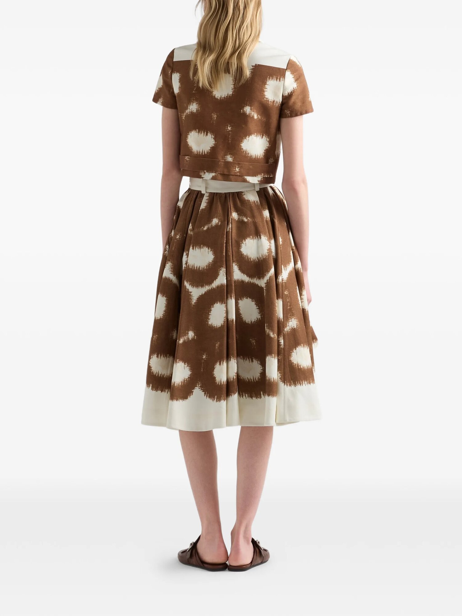Рубашка Prada, размер 44 EU, brown — фото 1