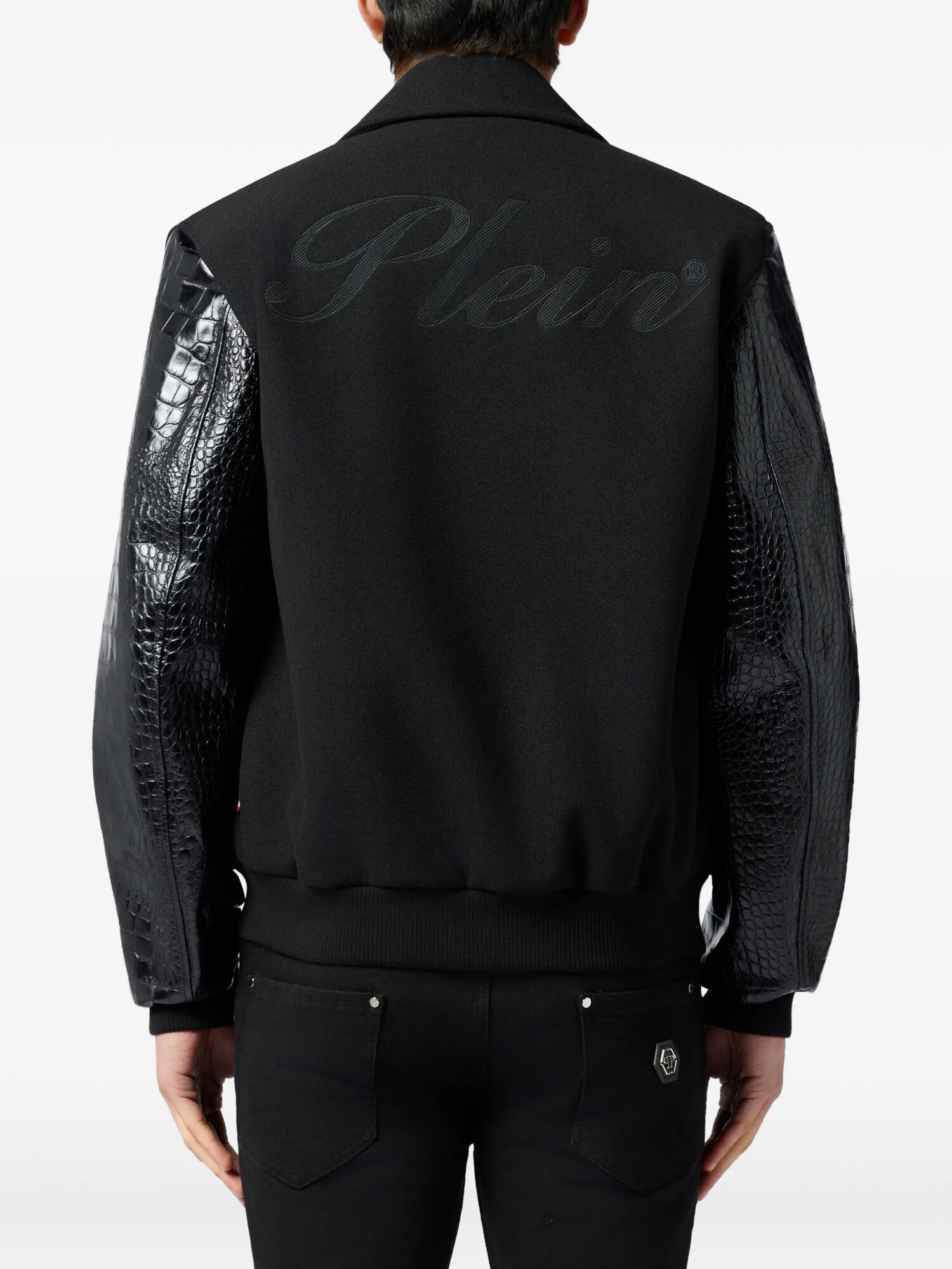 Куртка PHILIPP PLEIN Coster, размер L, black/black — фото 1