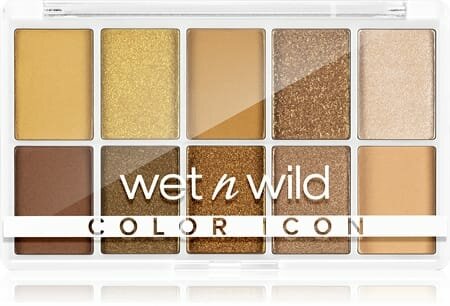 Тени для век Wet n Wild Color Icon 10-Pan, оттенок Call Me Sunshine, 12 г