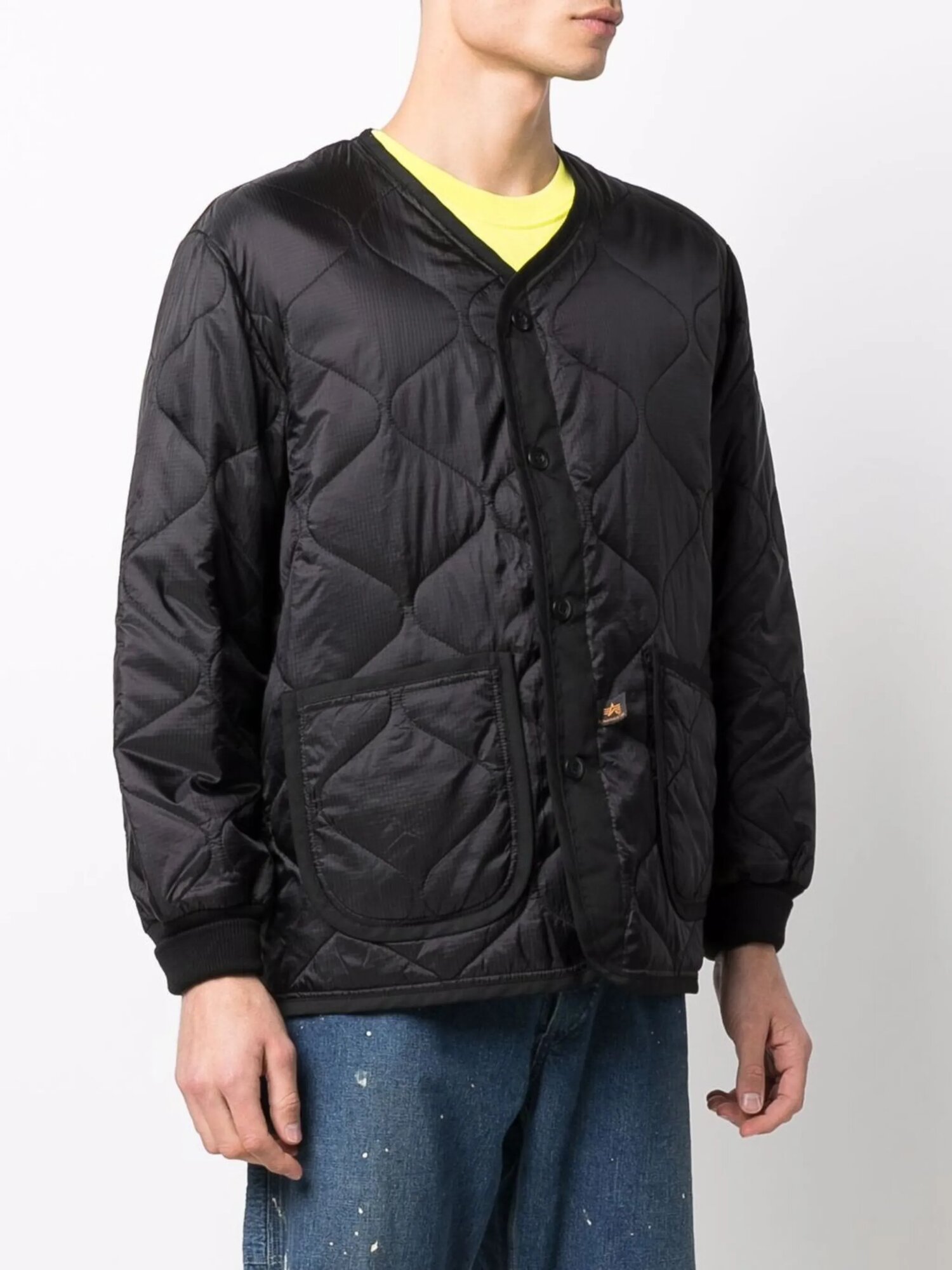 Куртка ALPHA INDUSTRIES, размер XL, black/black — фото 1