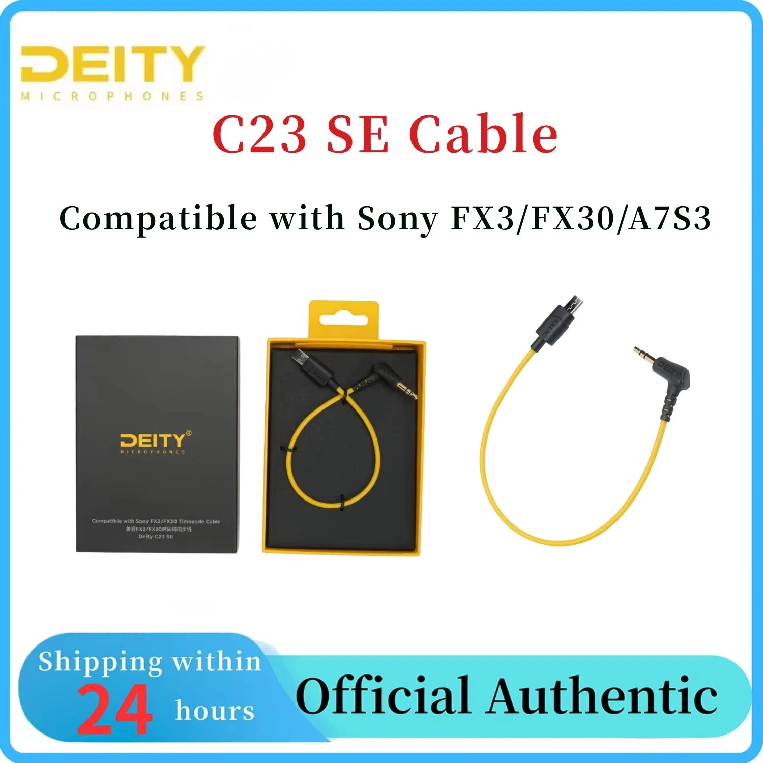Кабельный энкодер Deity C23 SE TC-1 для синхронизации времени