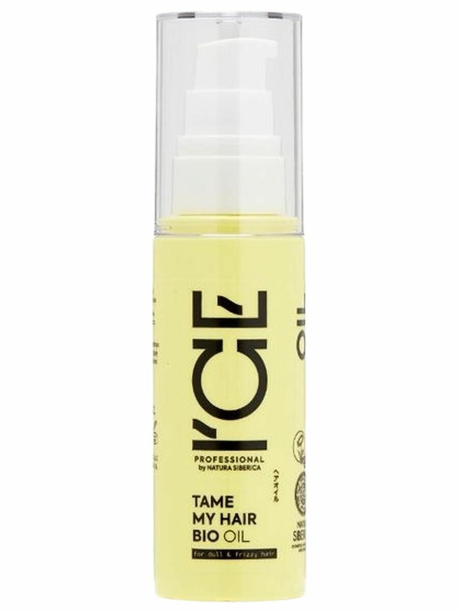 Масло для тусклых и вьющихся волос ICE BY NATURA SIBERICA TAME MY HAIR OIL 50 мл