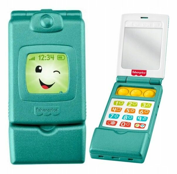 Развивающая игрушка Fisher-Price - Интерактивный обучающий телефон Laugh and Learn "Смейся и учись" (многоязычная версия), 6+ мес. - Фишер Прайс JMM32