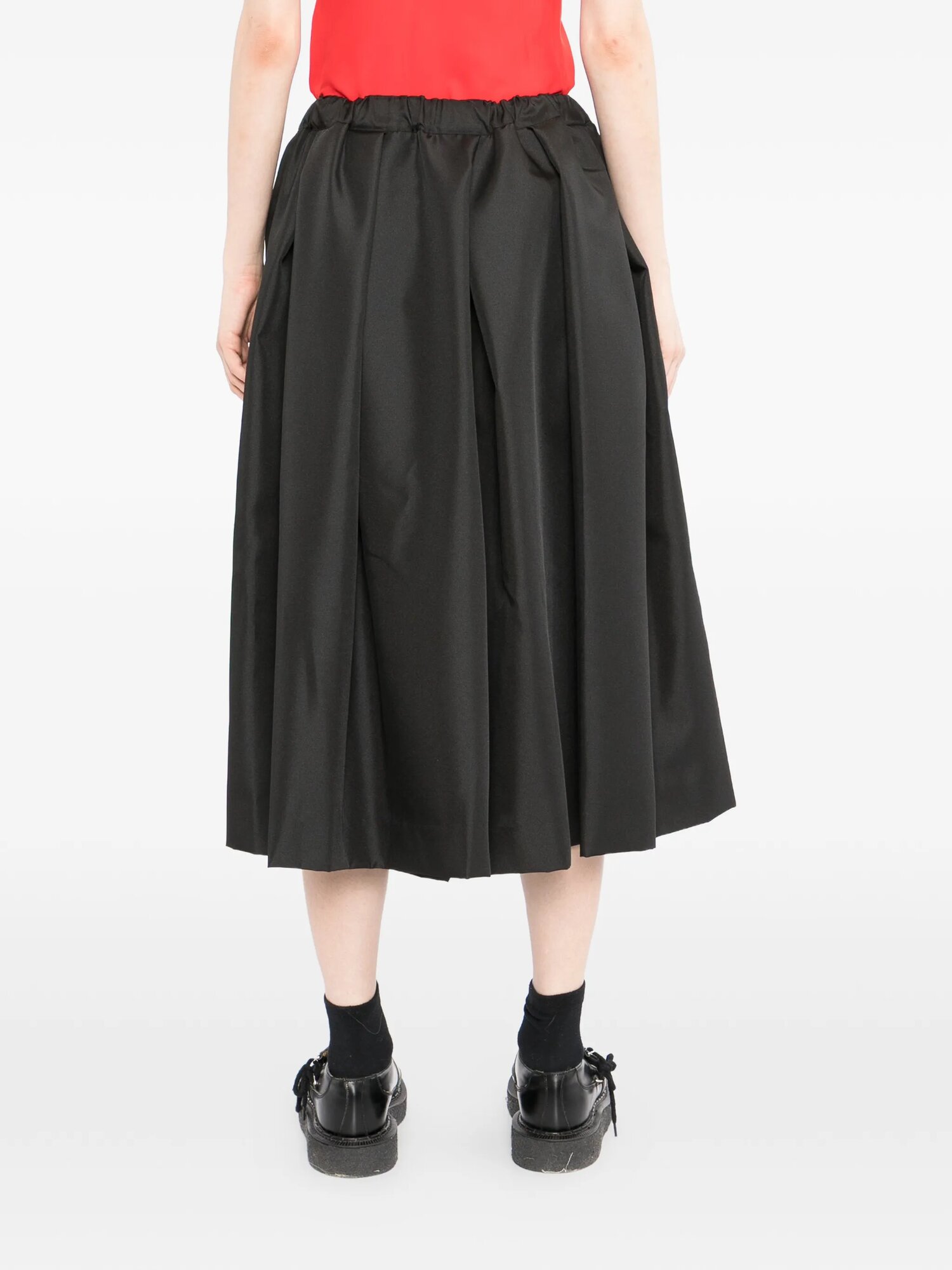 Юбка COMME des GARCONS Pleated midi skirt, размер 42 — фото 1