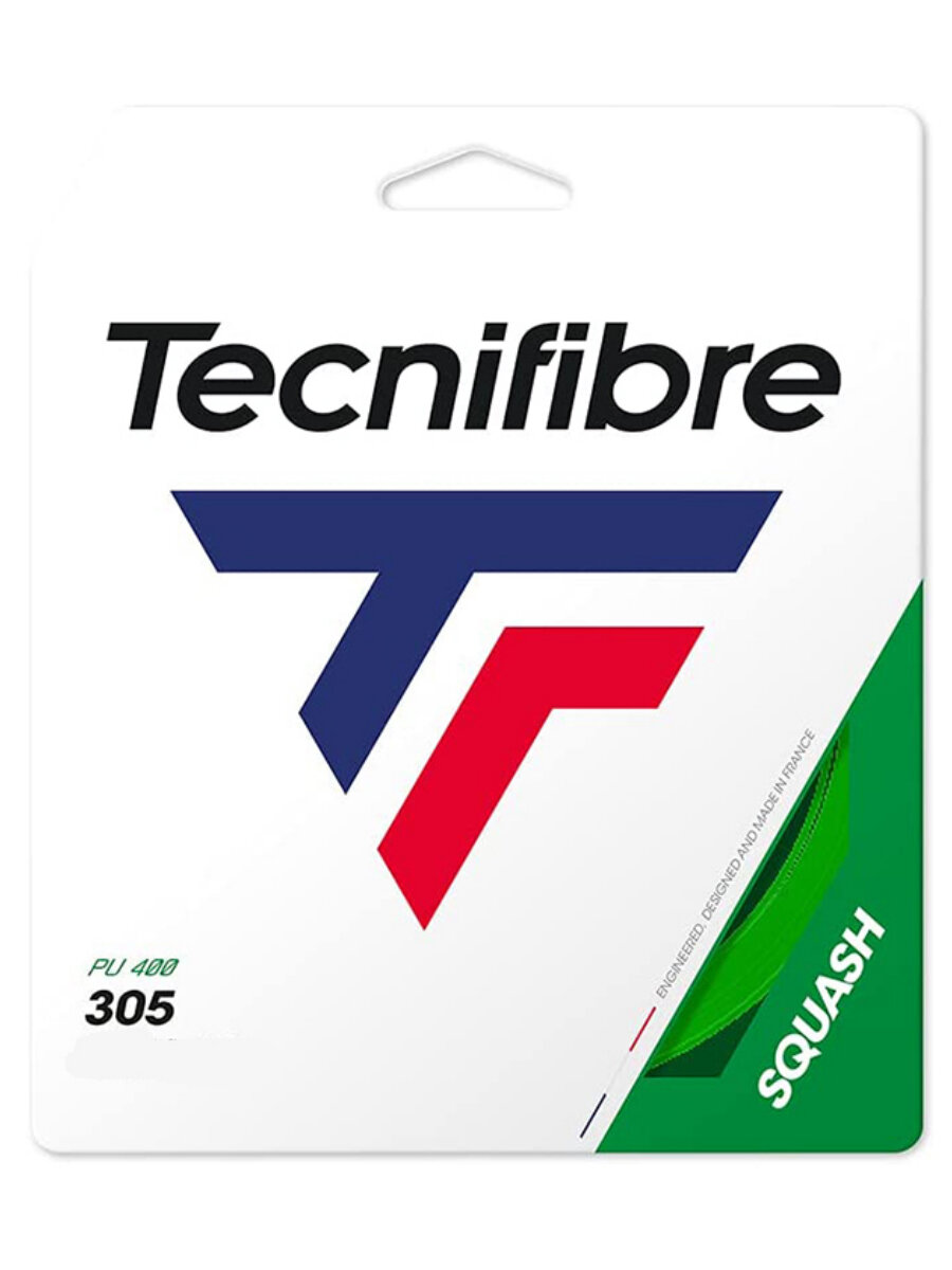 Струна для сквоша Tecnifibre 12m 305 Squash, цвет Green, диметр 1.20