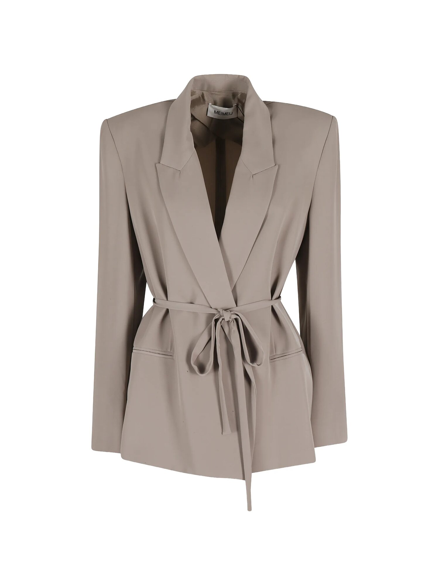 Пиджак Tie-waist blazer