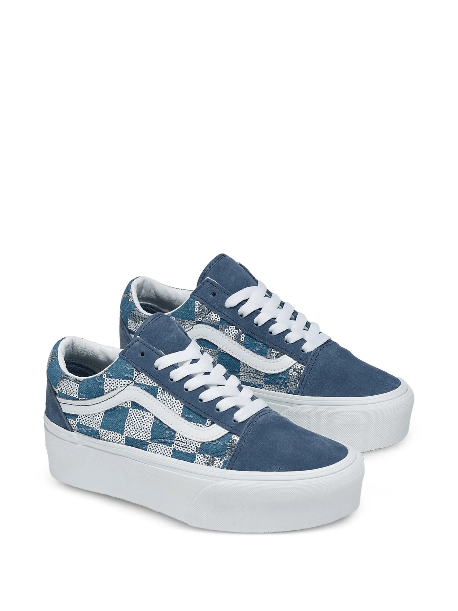 Кроссовки VANS Old Skool, размер 6 US, blue — фото 1