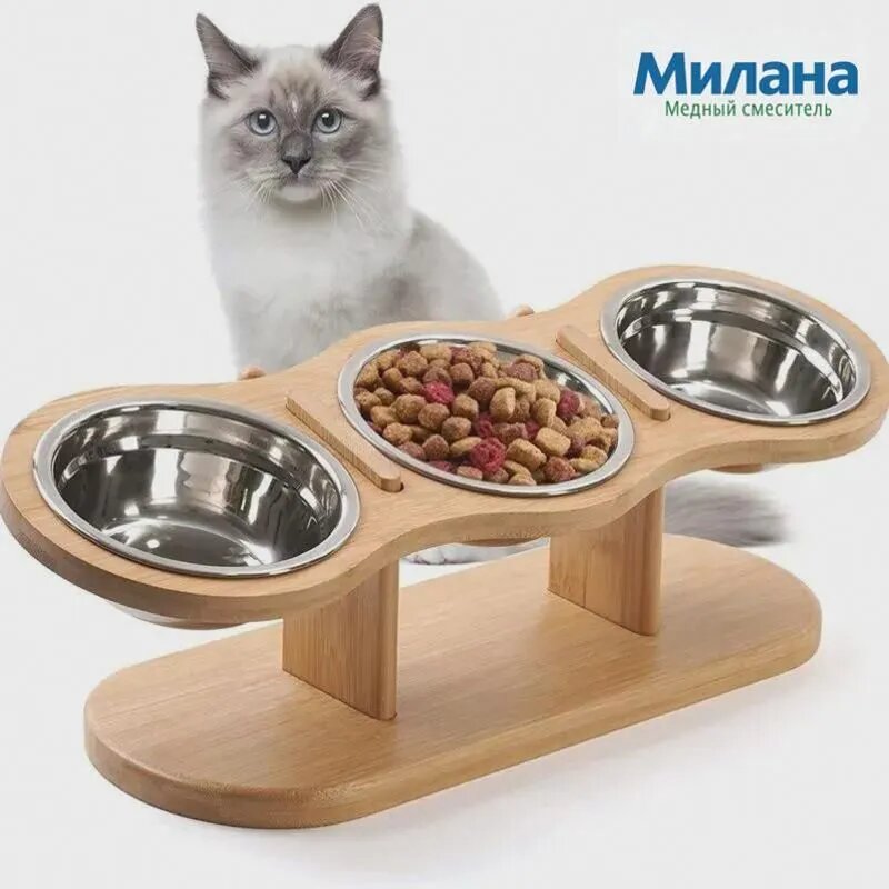 Миска Для Кошек Тройная