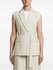Куртка PESERICO Pinstripe-pattern belted jacket, размер 38, разноцветный