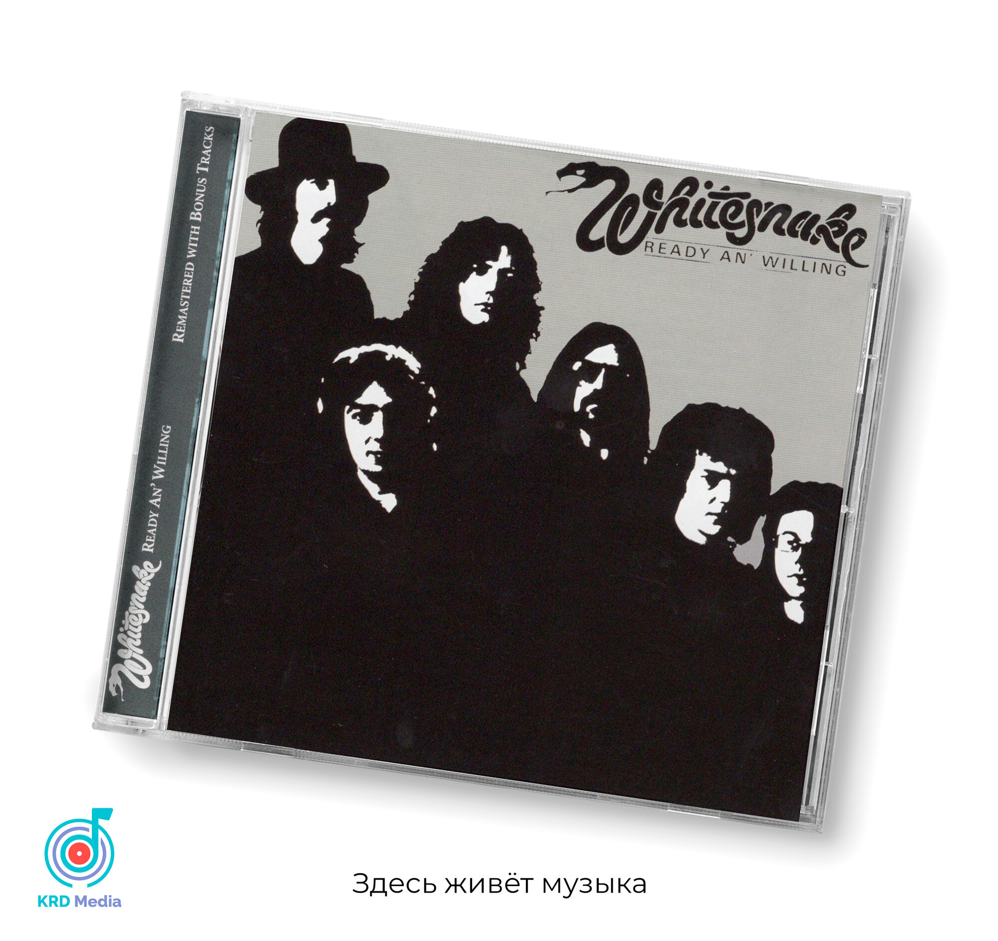 Whitesnake - Ready An' Willing, 1980, 20-page, CD-Аудио