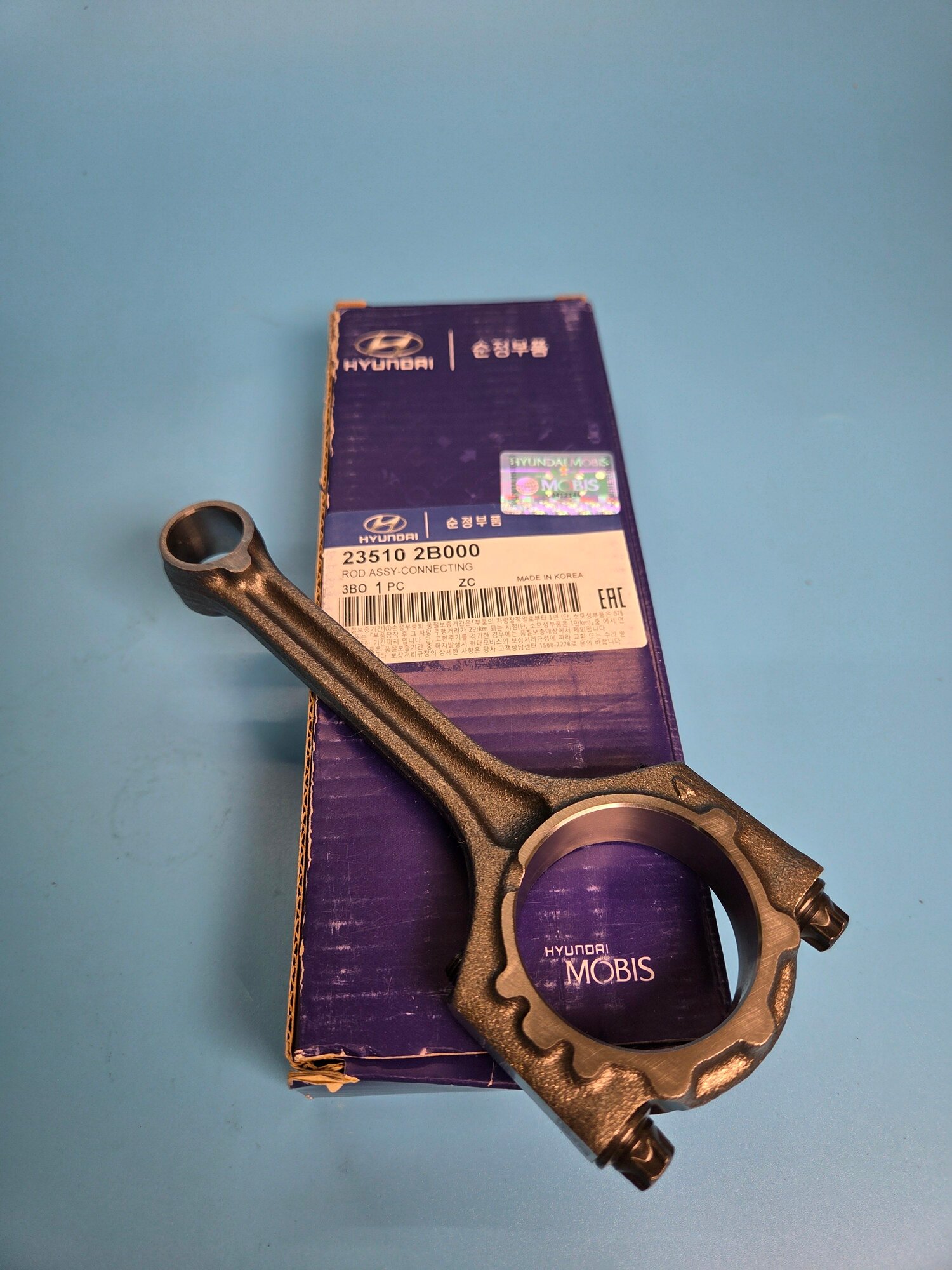 Шатун G4FC 1.6 Gamma MPI 23510-2B000 Rio, Solaris, Sportage , Ceed , Elantra