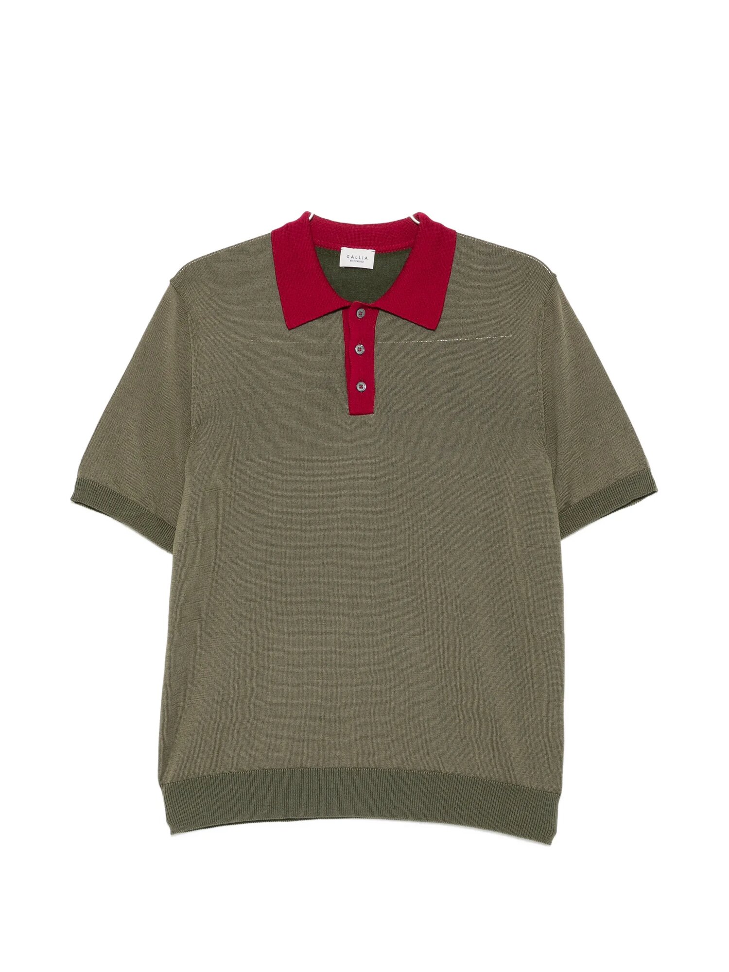 Рубашка GALLIA Short-sleeve buttoned polo shirt