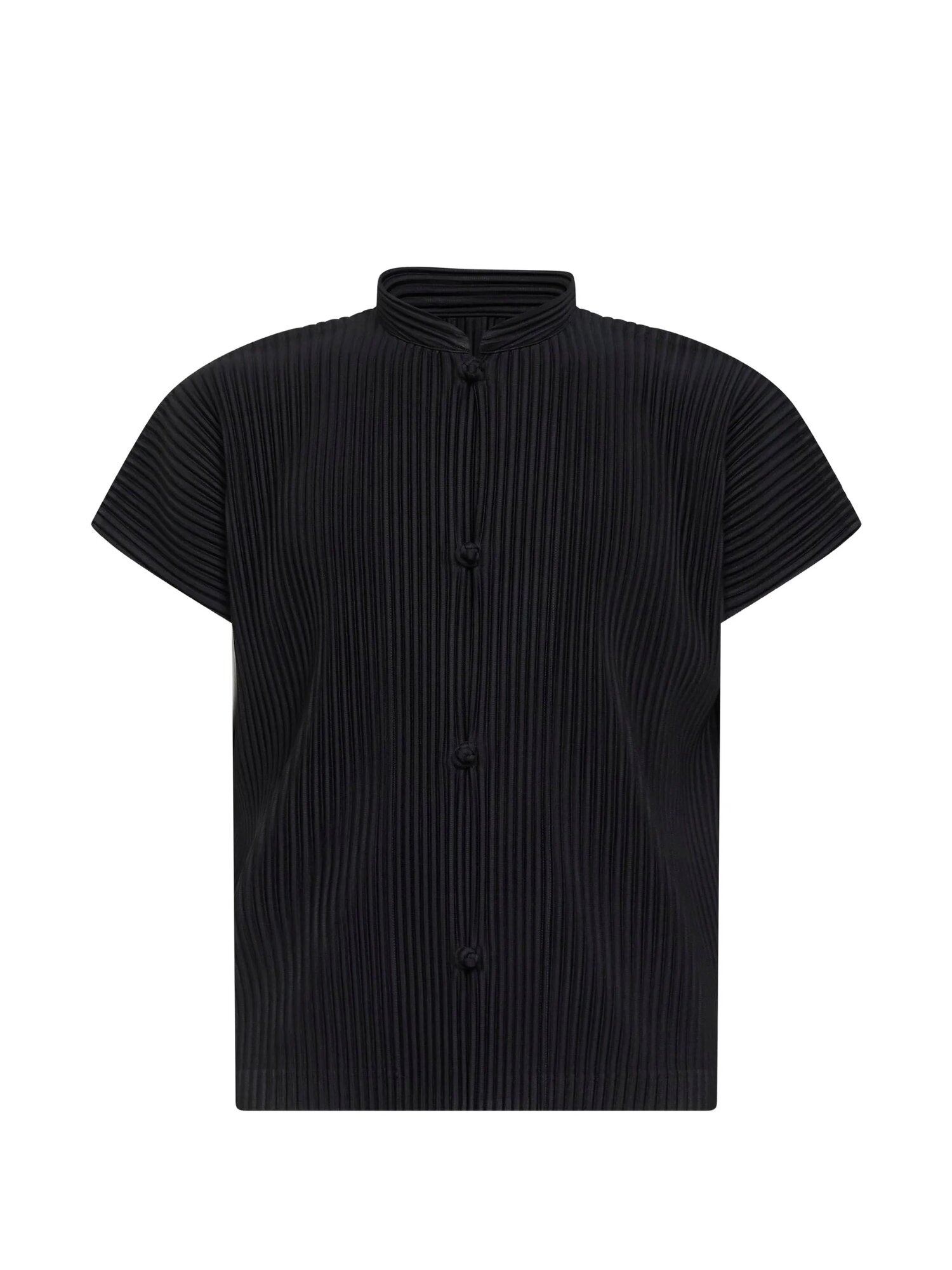 Свитер Pleated mandarin-collar sweater