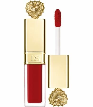 Губная помада Dolce&Gabbana Flawless Everkiss Liquid Lip Mini, оттенок 405 devotion - perfect vibrant red, 3 мл