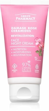 Крем для ухода за кожей Green Pharmacy Damask Rose & Ceramides Night Face Cream, 50 мл