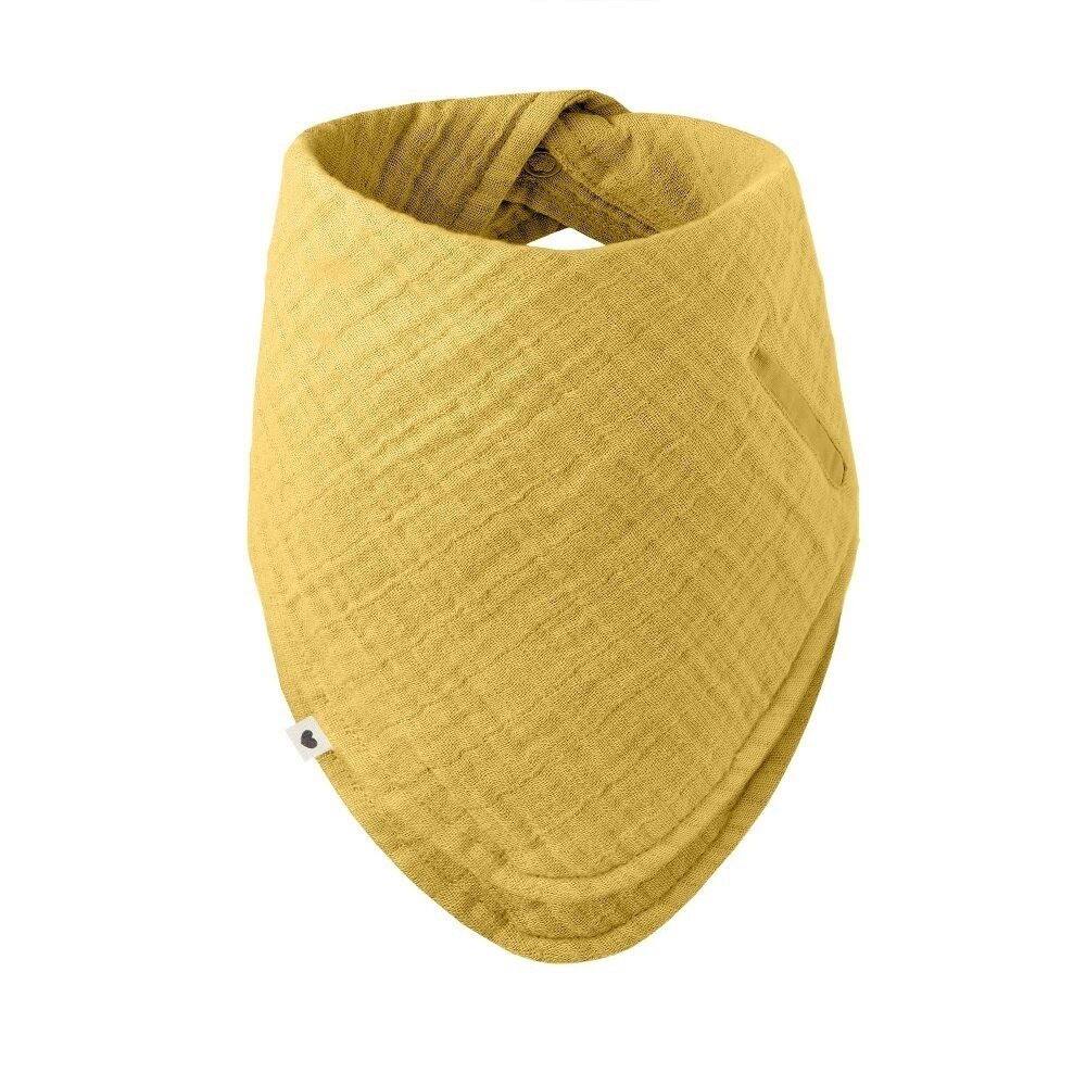 Нагрудник. Муслиновый слюнявчик BIBS Bandana Bib Mustard