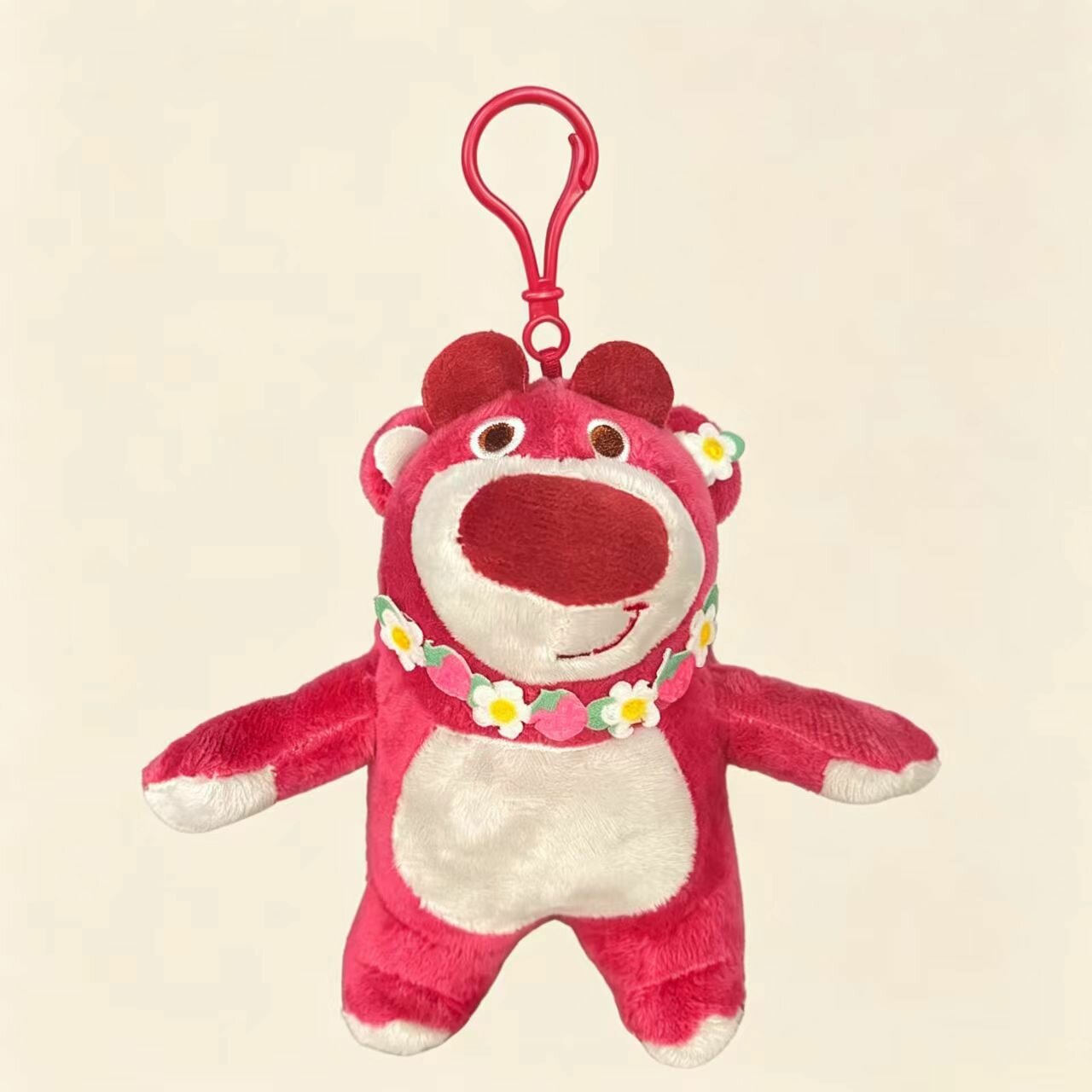 Подвеска "Strawberry Bear" Disney, плюшевая, оригинальная, для рюкзака или подарка