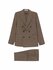 Комбинезон Tagliatore Double-breasted virgin-wool suit, размер 54, brown