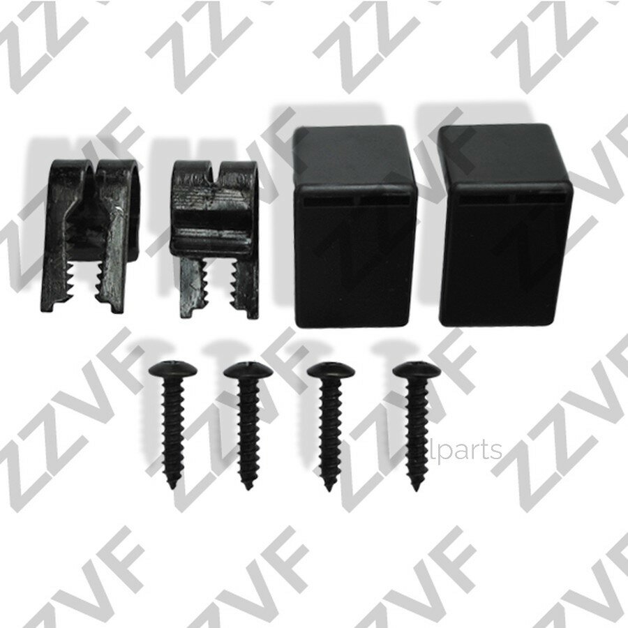 ZZVF 'ZV1437185 Комплект крепления брызговиков Focus-2 передних