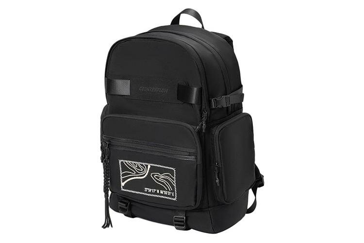 Рюкзак унисекс Li-Ning CF Journey Series, Regular, черный, 12553513