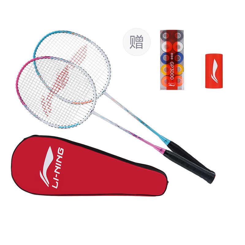 Ракетка для бадминтона унисекс Li Ning Thunder 9 Carbon Aluminum, 675мм, 2 шт.