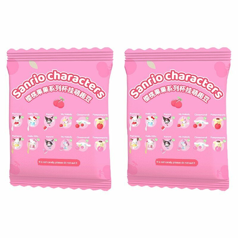 Фигурка Sanrio: Милая и забавная Куроми, Пудинг Дог, Hello Kitty, Мини Мелоди в пакете-сюрпризе. 2 нераспечатанных