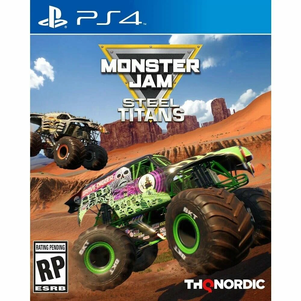 PS4 игра Monster Jam Steel Titans