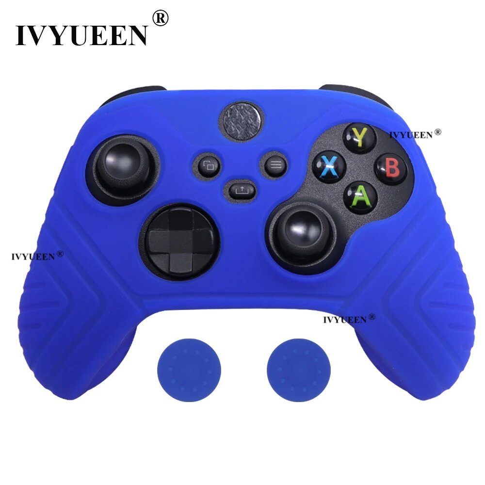 Силиконовый чехол IVYUEEN для Xbox Series X/S, синий