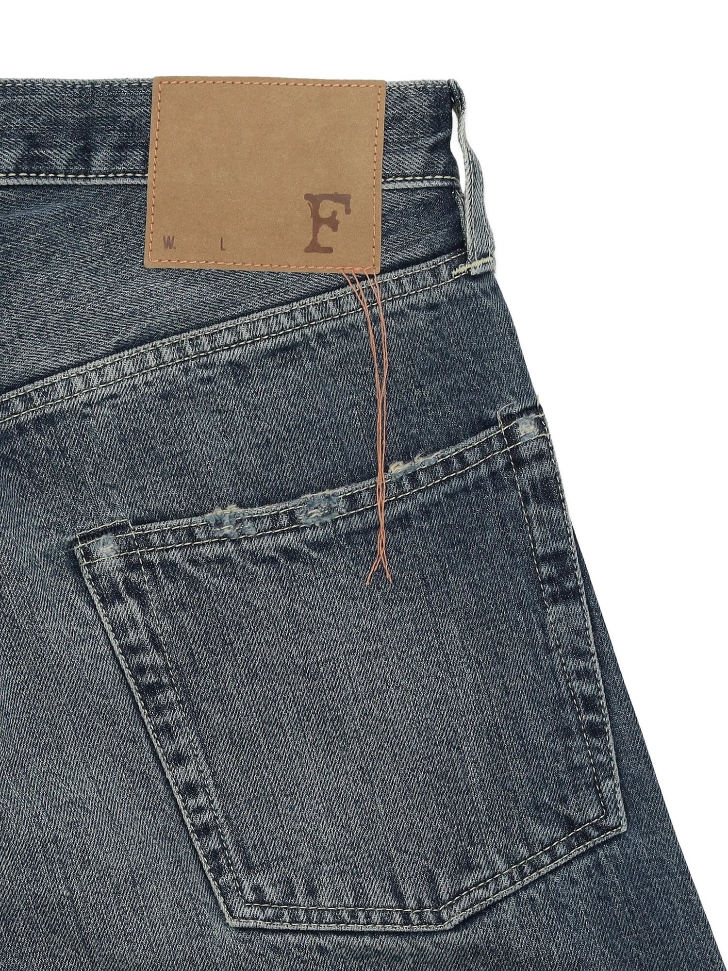 Джинсы FORTELA Unclejohn Japan belt-loop jeans, размер M, blue — фото 1