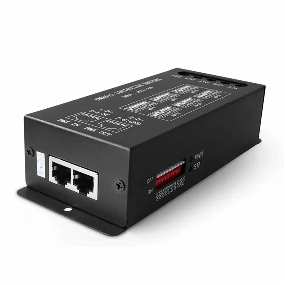 Контроллер светодиодной ленты DMX512 H807 RGB для сценического освещения