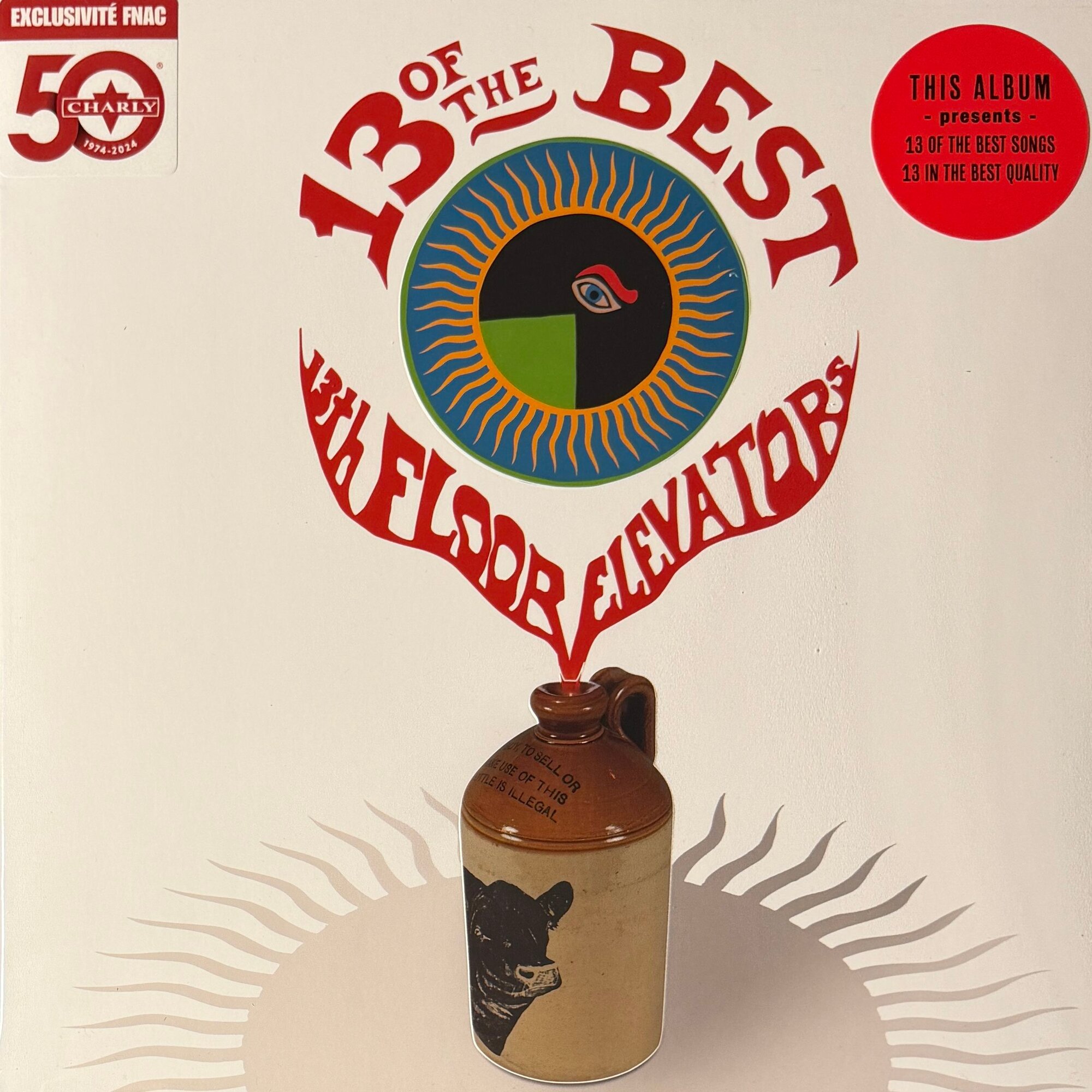 Виниловая пластинка 13th Floor Elevators 13 Of The Best (Польша 2023г.)
