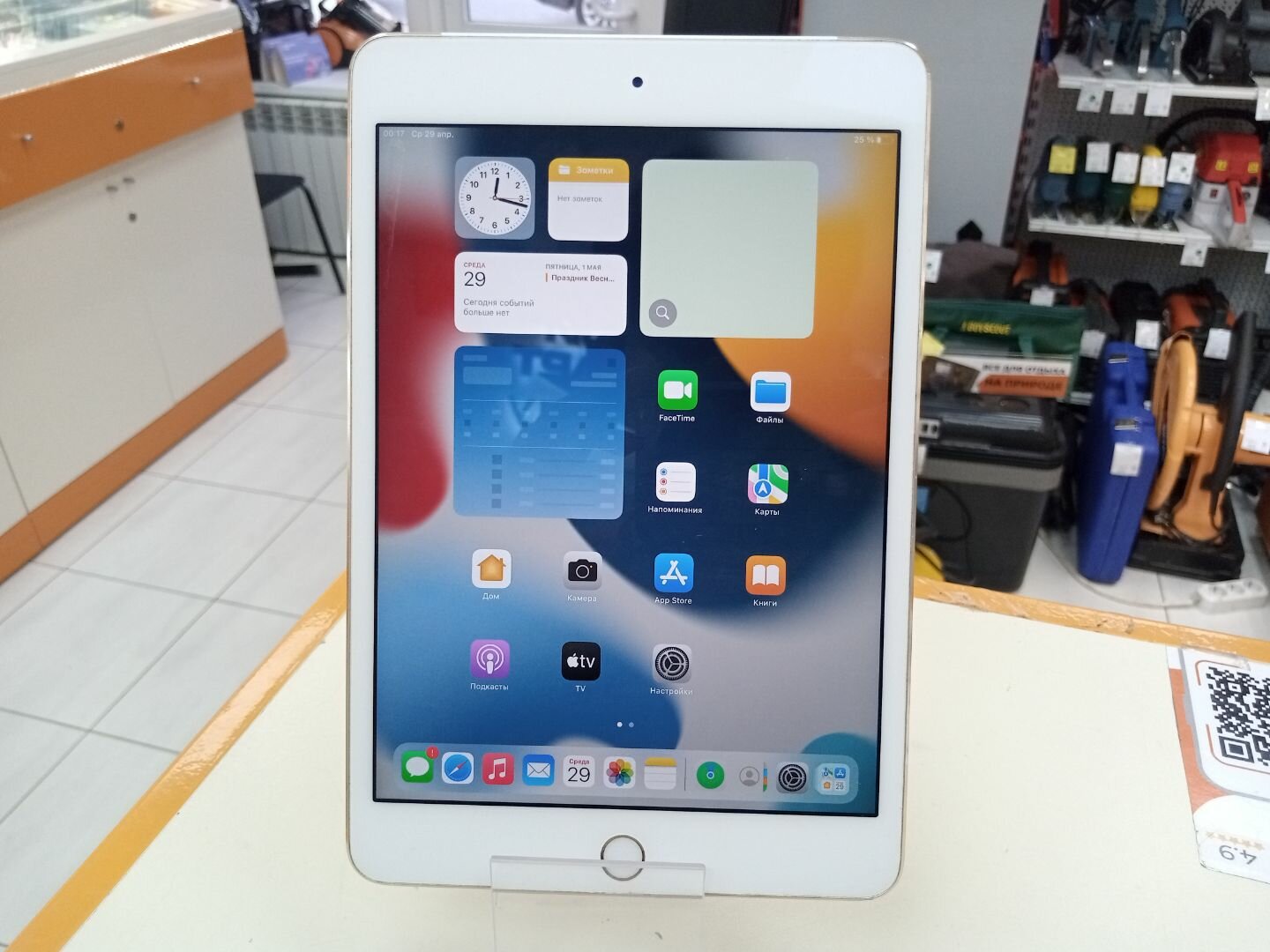 Планшет Apple iPad mini 4 32 ГБ A1538 (Wi-Fi) Б/у уценка