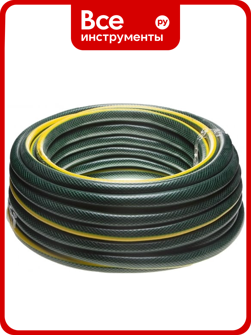 Шланг поливочный STANDARD (3-х слойный, 15 атм, 3/4", 25 м) Grinda 429000-3/4-25, полива садово