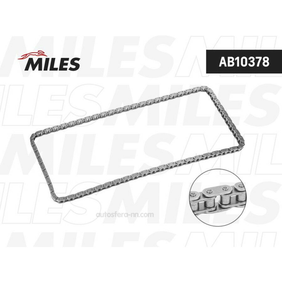 MILES AB10378 Цепь ГРМ TOYOTA CAMRY (V50)/CAMRY (V70)/RAV4 (ZSA4) 2.5 2AR-FE 11-