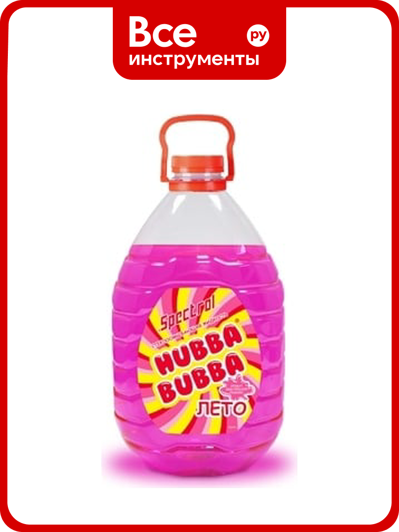 Летний омыватель стекол SPECTROL Hubba Bubba с ароматом жевательной резинки,