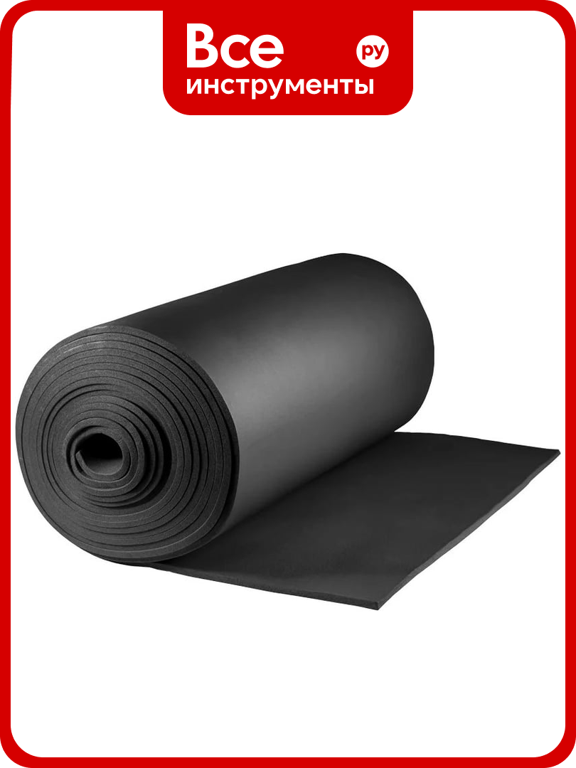 Теплоизоляционный рулон K-FLEX 19x1000-10 ST 10 метров 80019210107, 15 кг, защищенная