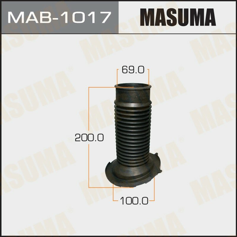 Пыльник амортизатора (резина) MASUMA MAB-1017 1422881217 F4 8S1N