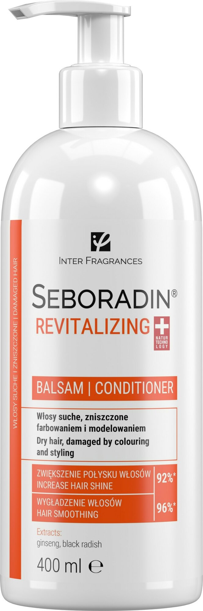 SEBORADIN Кондиционер Seboradin Revitalizing восстанавливающий 400 мл Seboradin Revitalizing Conditioner 400 50ml