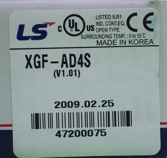 Модуль LS XGF-AD4S