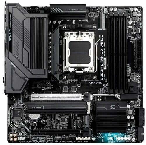 Материнская плата GIGABYTE B850M GAMING X WIFI6E - AM5, AMD B850, 4xDDR5-5200 МГц, 1xPCI-Ex16, 2xM.2, Micro-ATX