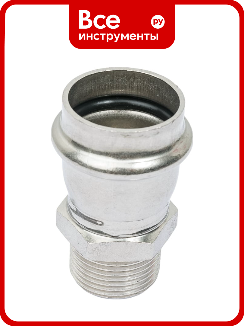 Соединитель пресс-фитинг (28 мм х 3/4") VALTEC VTi.901. I.002805