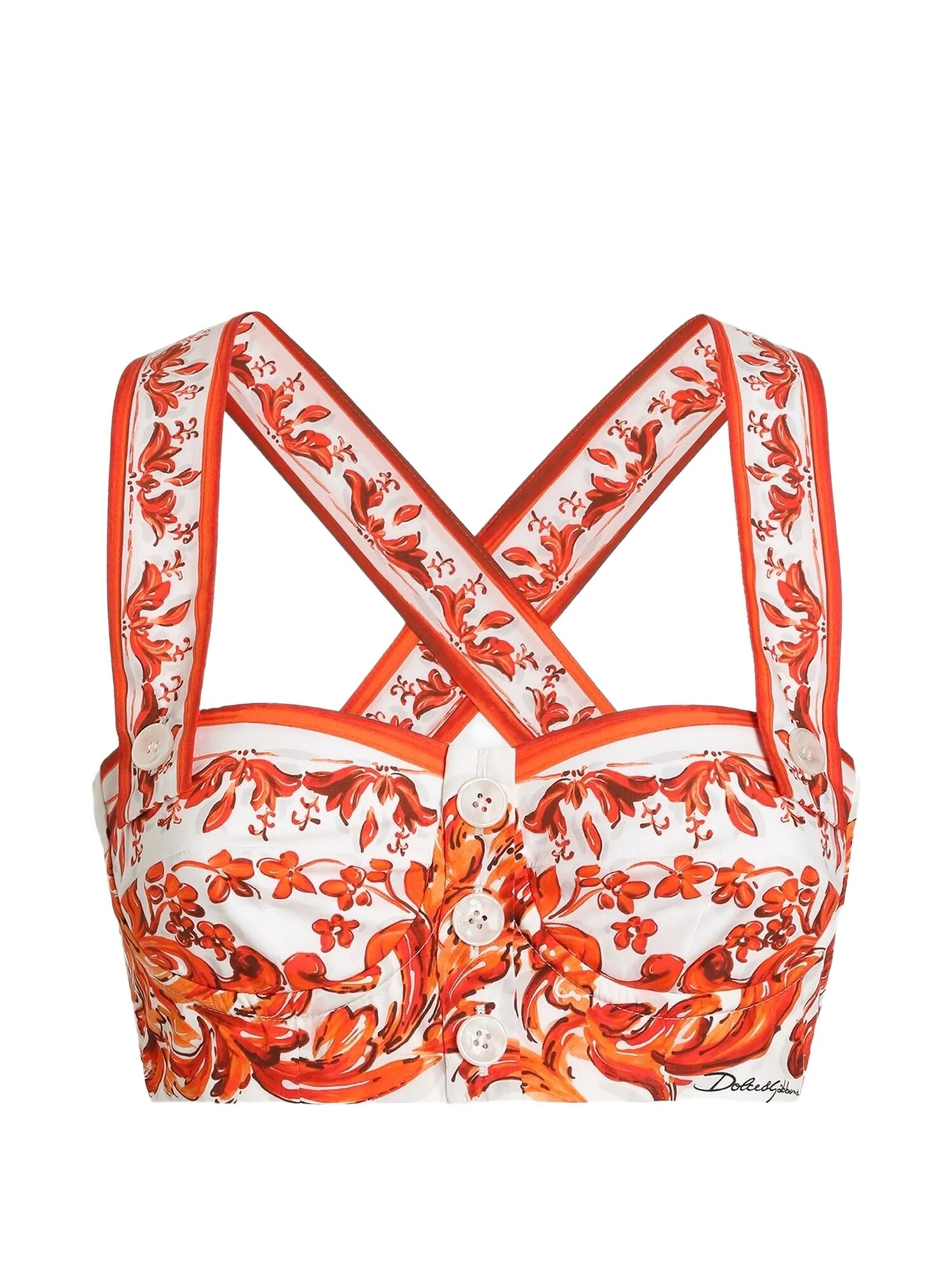 Топ DOLCE & GABBANA Majolica