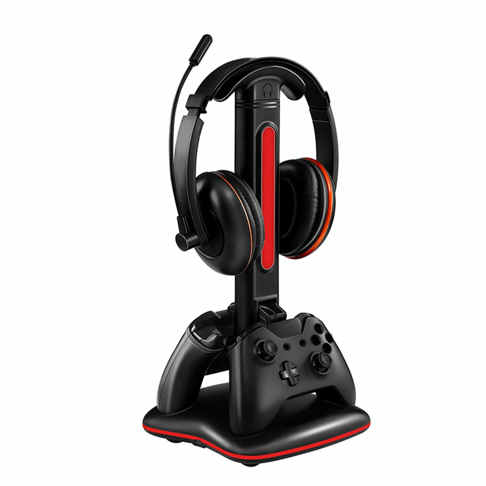 Зарядная станция для Xbox One с RGB-подсветкой и держателем наушников