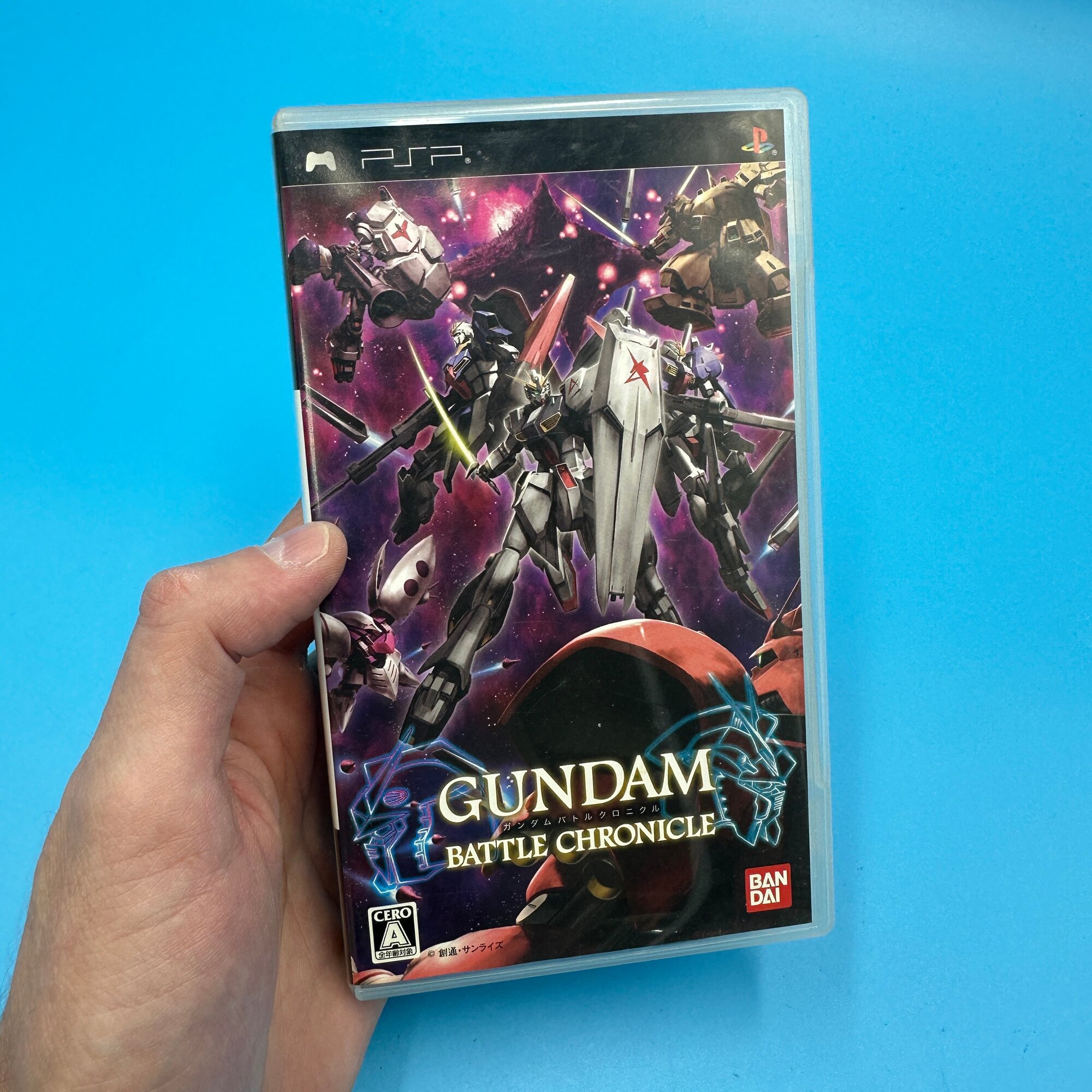Gundam Battle Chronicle для Sony PSP (Япония) экшен про роботов диск UMD для игровой системы PlayStation Portable Bandai